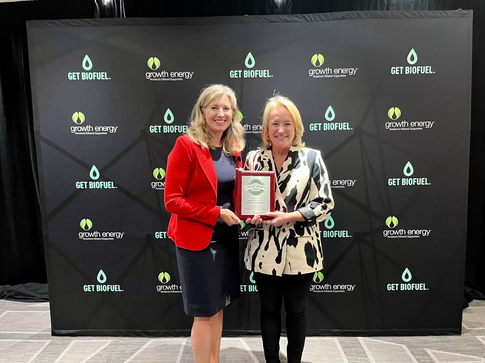 Budzinski Receives Growth Energy’s 2023 Fueling Growth Award