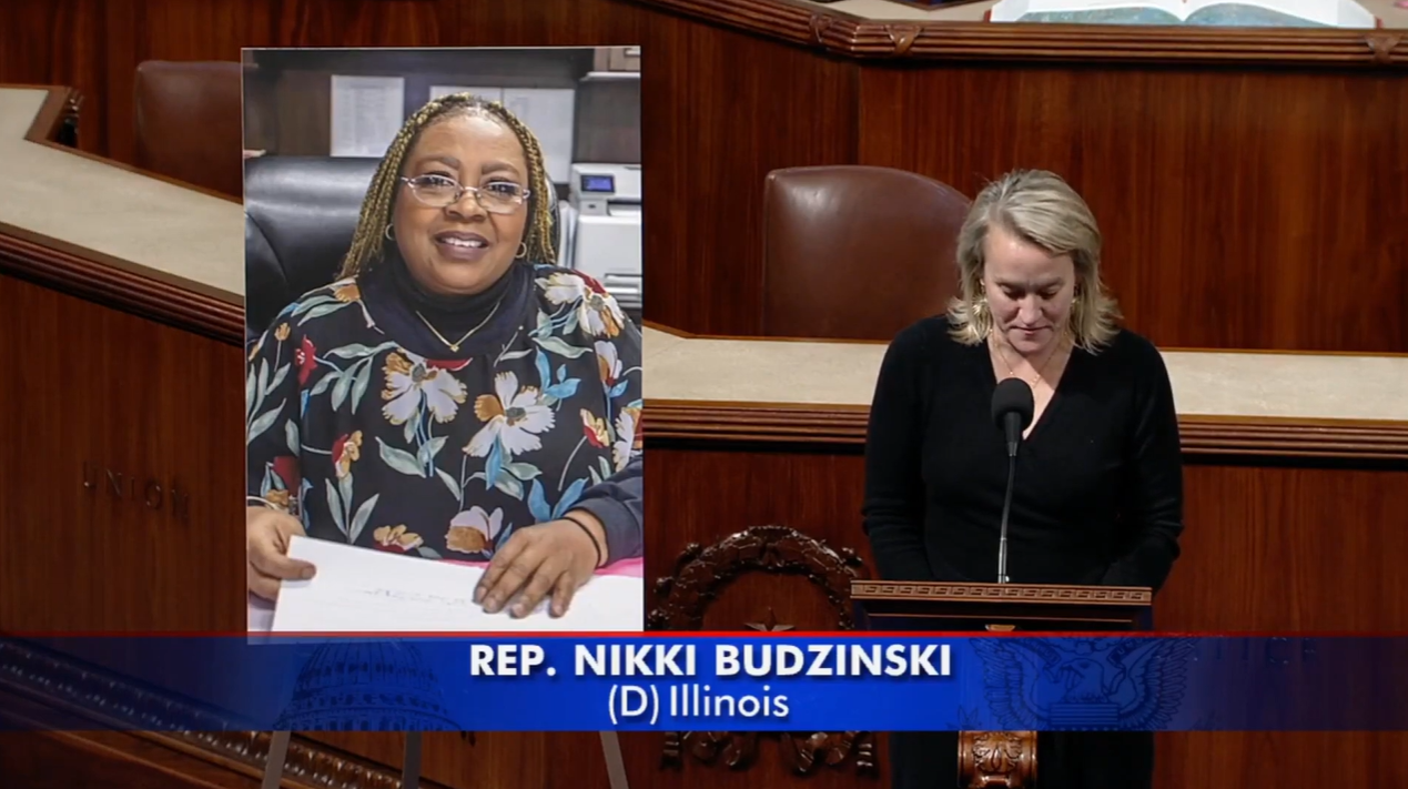 Budzinski Honors Lisa Stanley on House Floor
