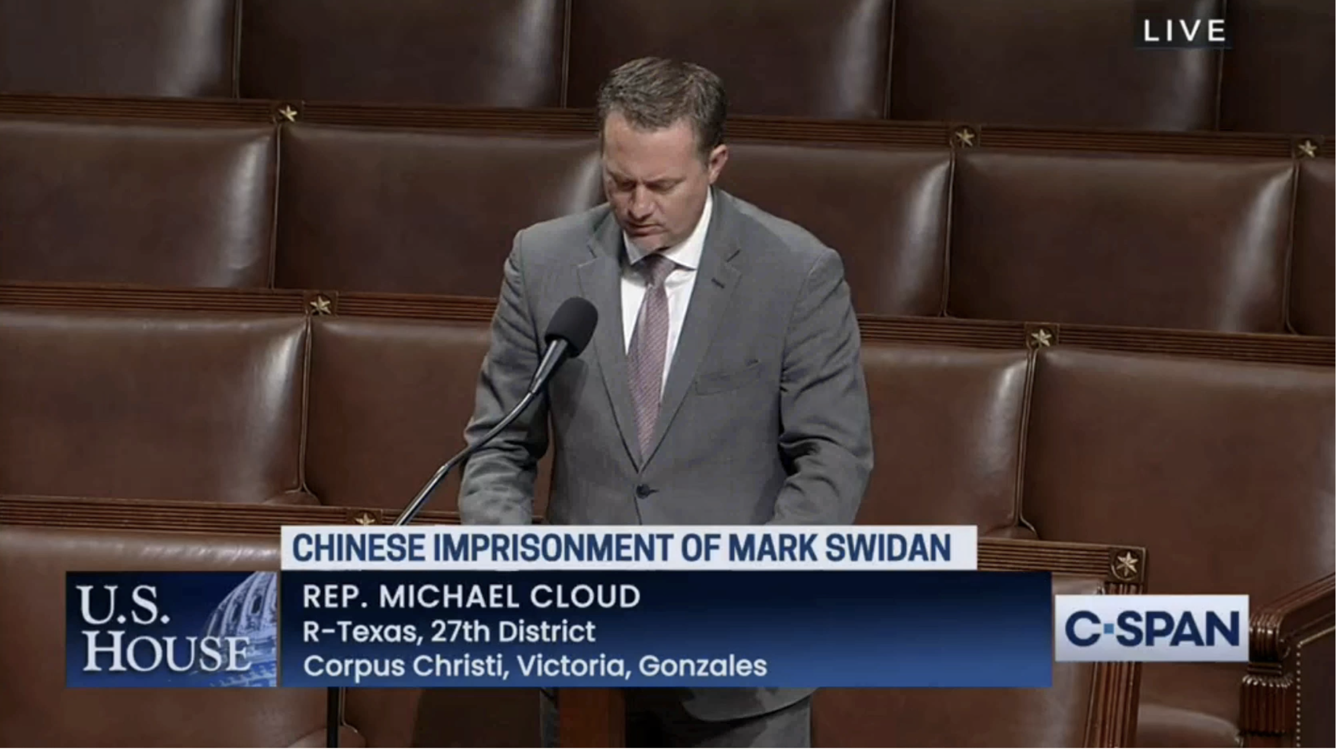 RELEASE: Rep. Cloud Celebrates the Release of Mark Swidan After Over a ...