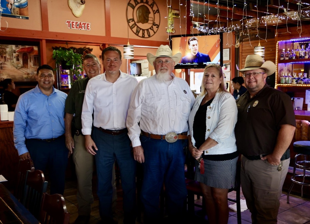 Representative Cloud Meets with Jackson County Sheriff Kelly Janica