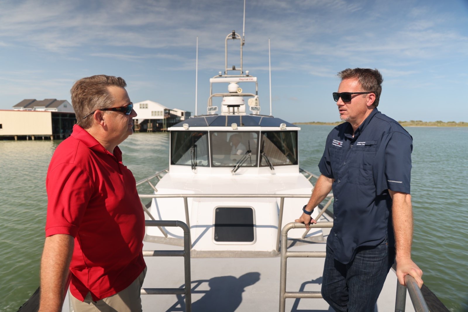 Representative Cloud Tours and Gets Update on Matagorda Ship Channel