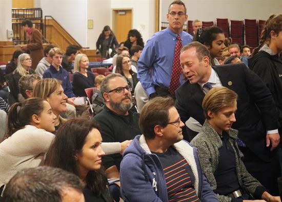 Gottheimer Hosts Service Academy Night for Students in Ridgewood