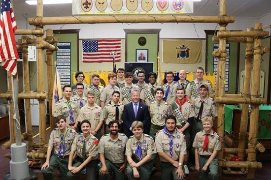 Gottheimer Honors Fifth District Eagle Scouts and Their Families