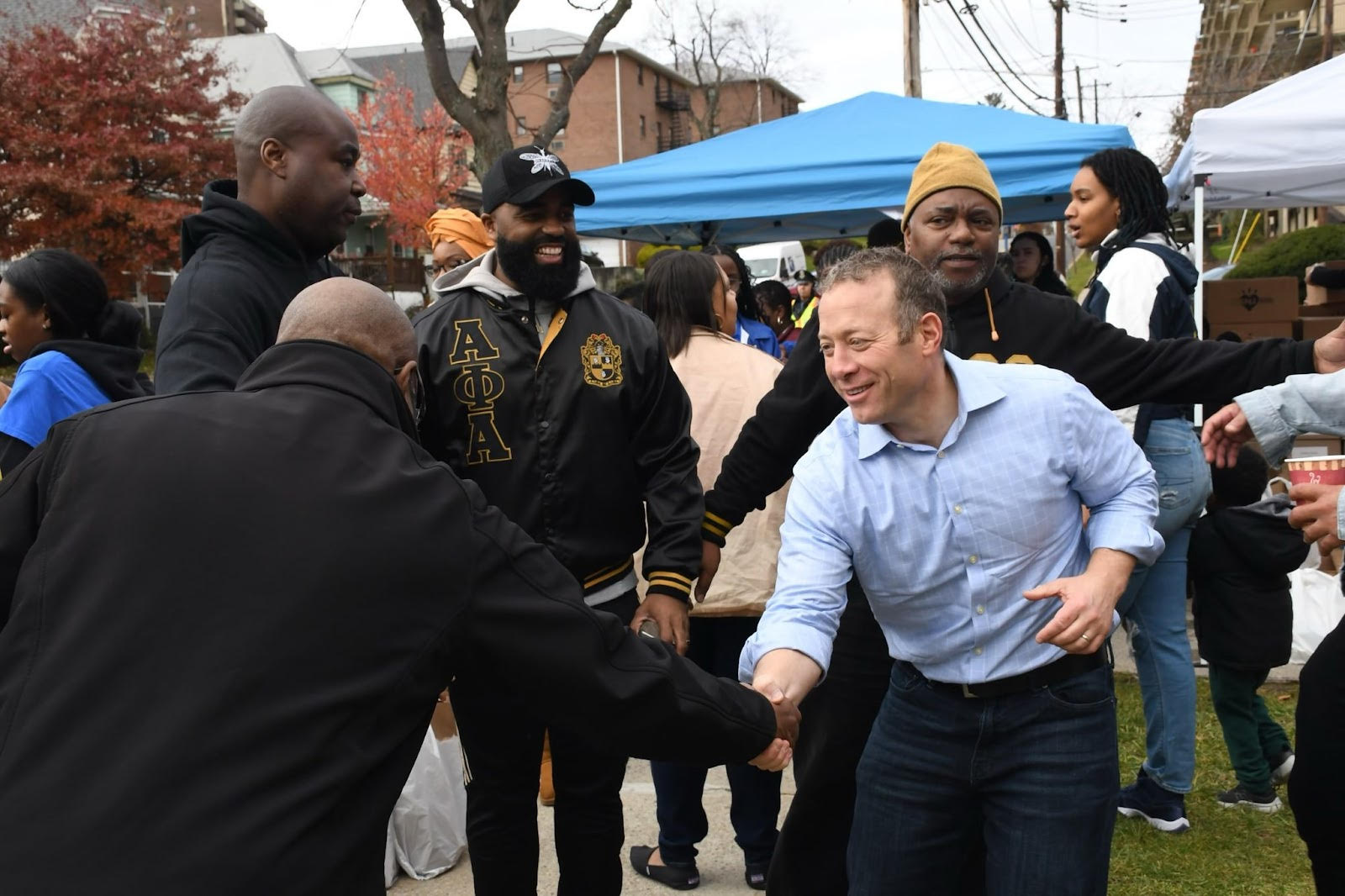 RELEASE: Gottheimer, Volunteers Hand Out Thanksgiving Turkeys at Mount ...