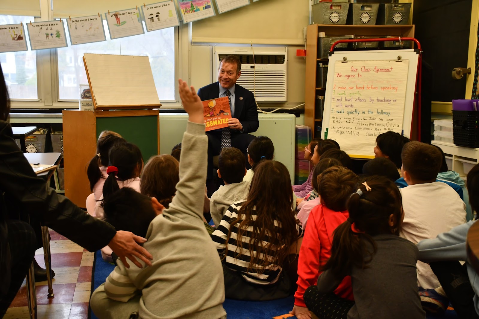 RELEASE: Gottheimer Reads to Local North Jersey Kindergarten Class in ...