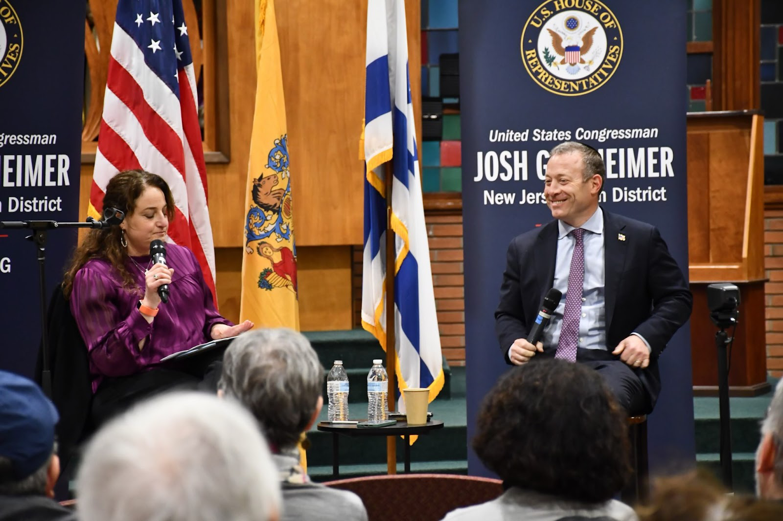 RELEASE: Gottheimer Joins Temple Ner Tamid to Discuss Events Unfolding ...