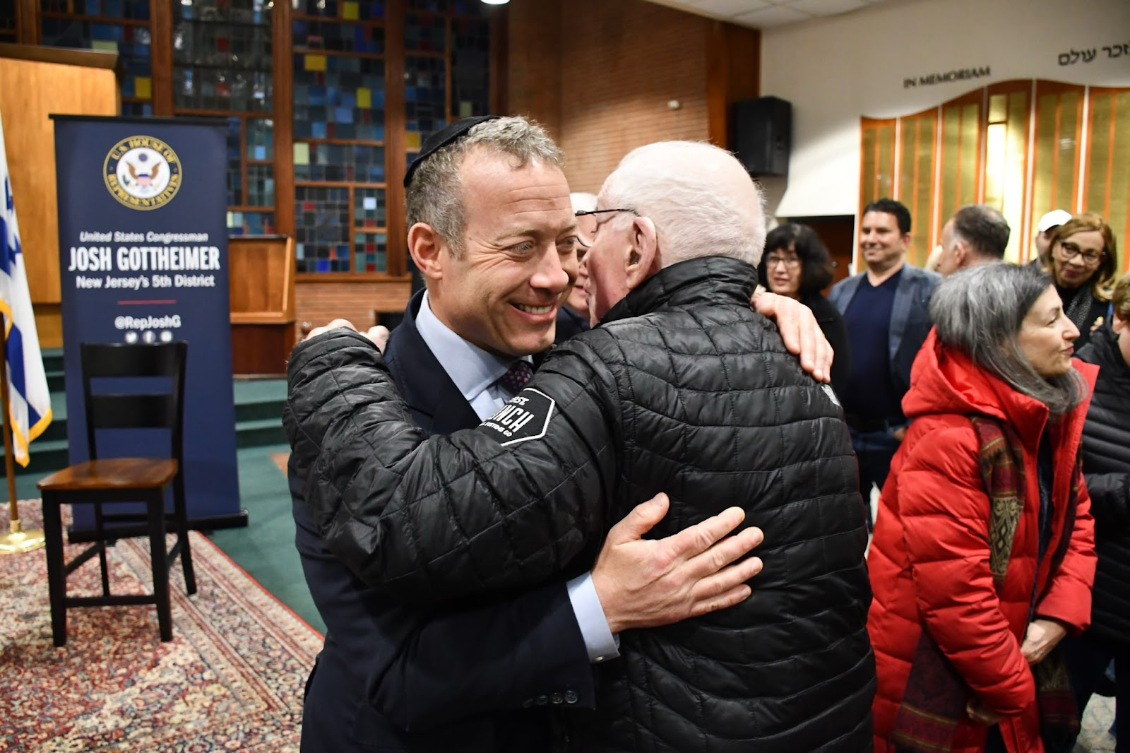 RELEASE: Gottheimer Joins Temple Ner Tamid to Discuss Events Unfolding ...