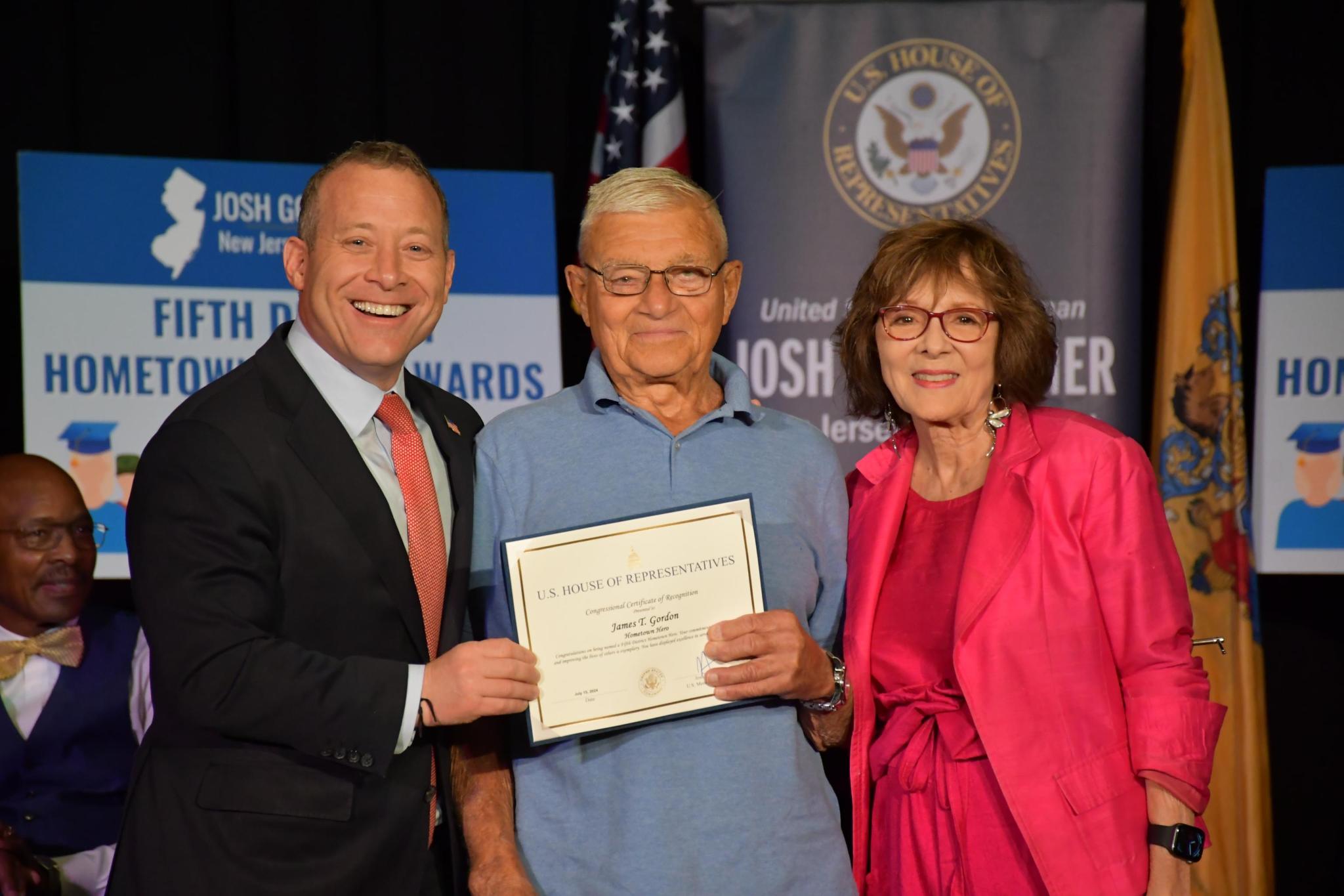 RELEASE: Gottheimer Hosts Fifth District “Hometown Heroes” Awards