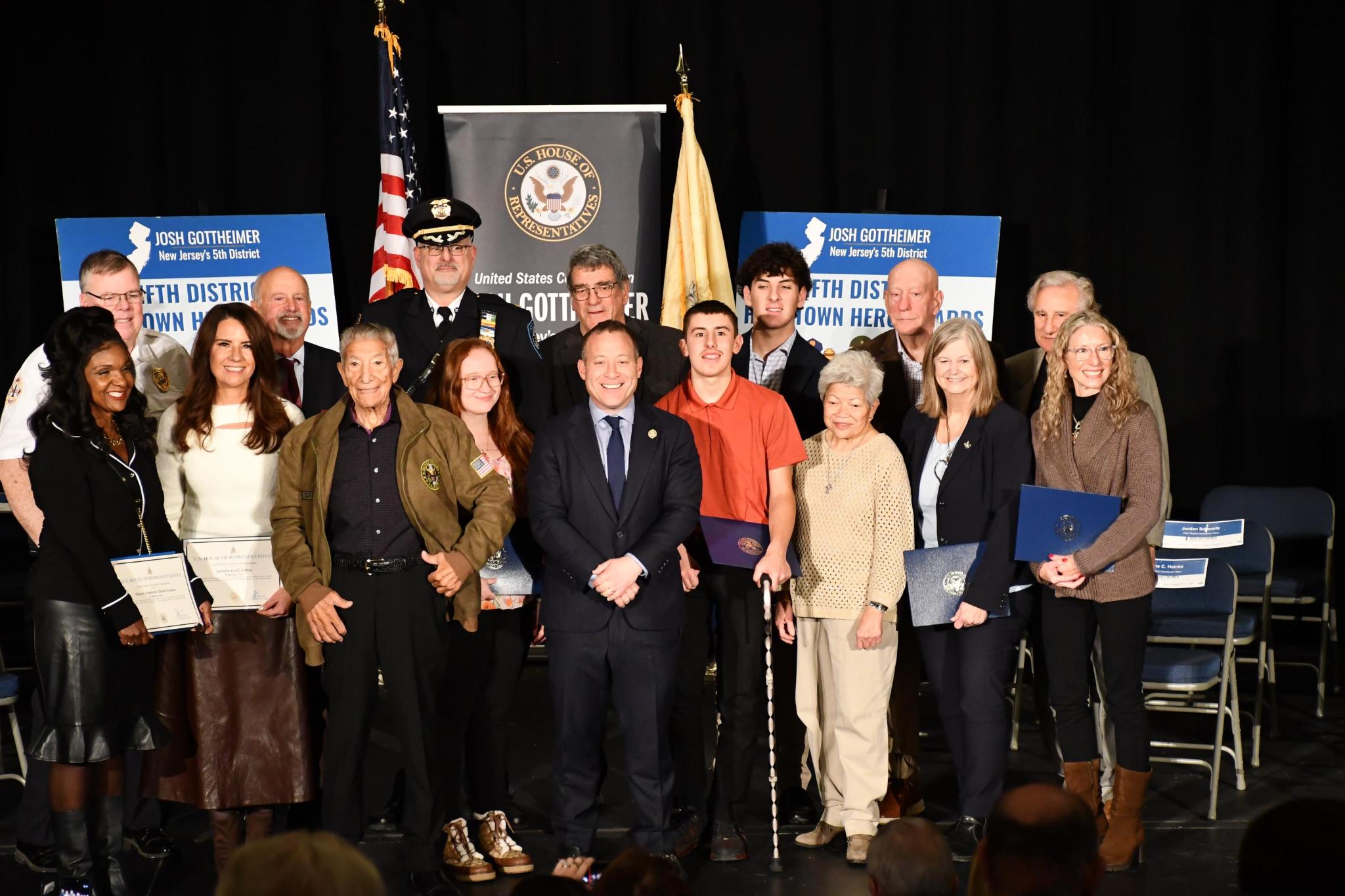 RELEASE: Gottheimer Hosts Fifth District “Hometown Heroes” Awards