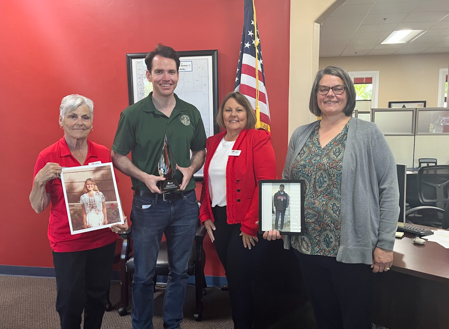 Representative Kiley Receives Mothers Against Drunk Driving (MADD ...