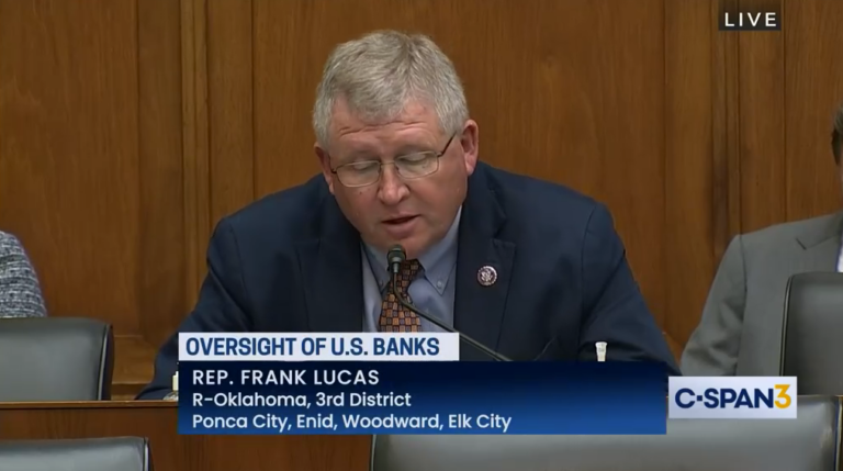 Lucas: U.S. Banking System Plays Vital Role in Our Communities