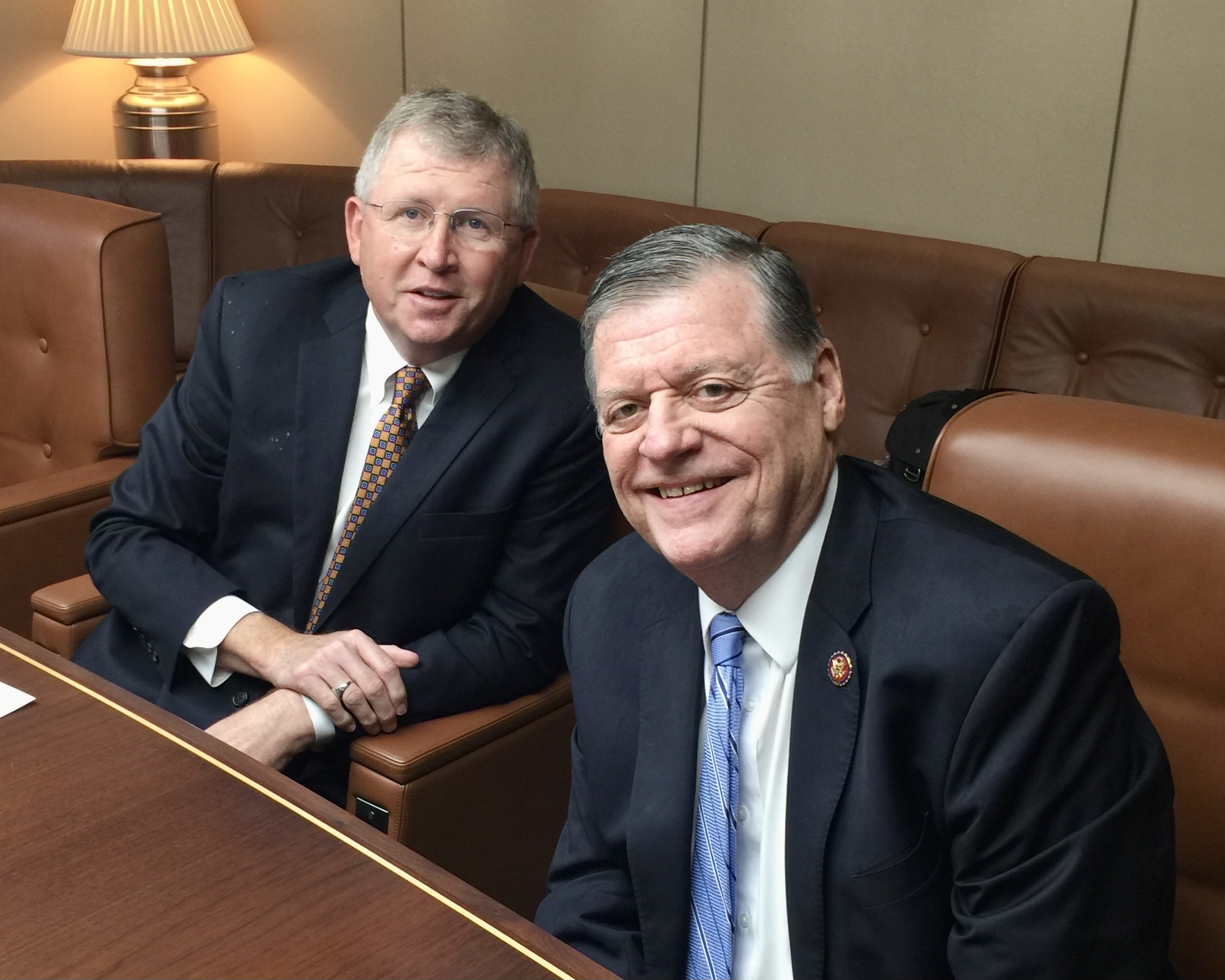 Lucas Congratulates Chairman Tom Cole