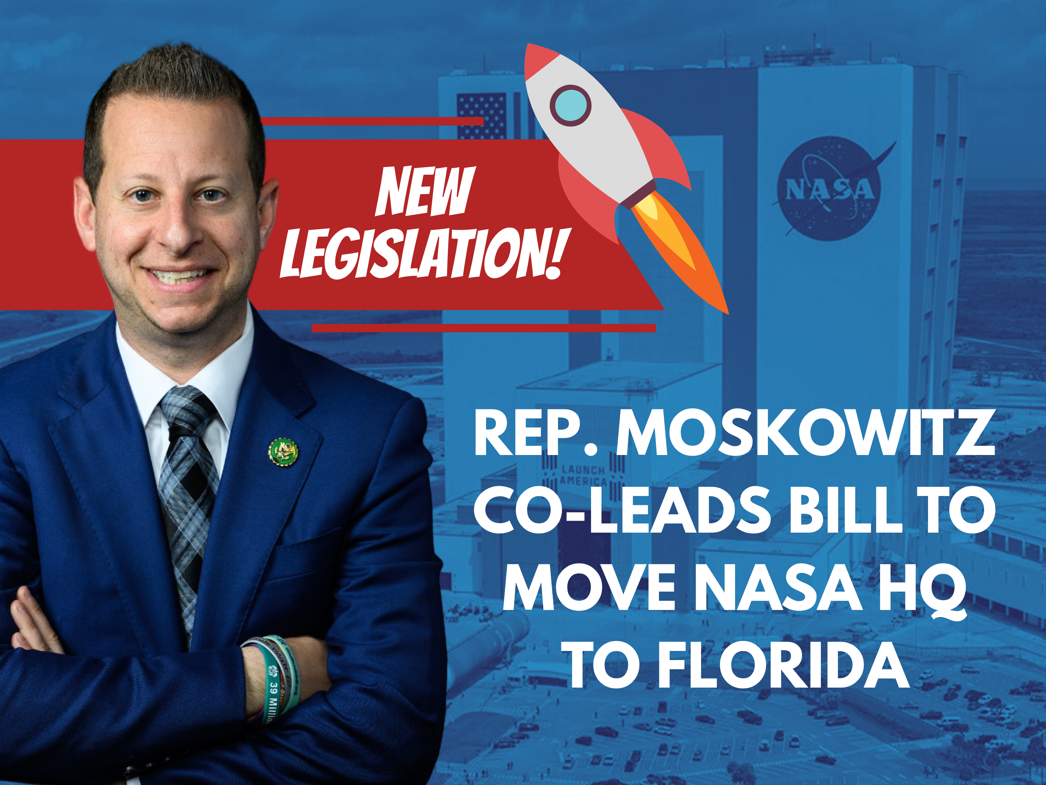 Moskowitz Co-Leads Bipartisan Legislation to Relocate NASA HQ to ...