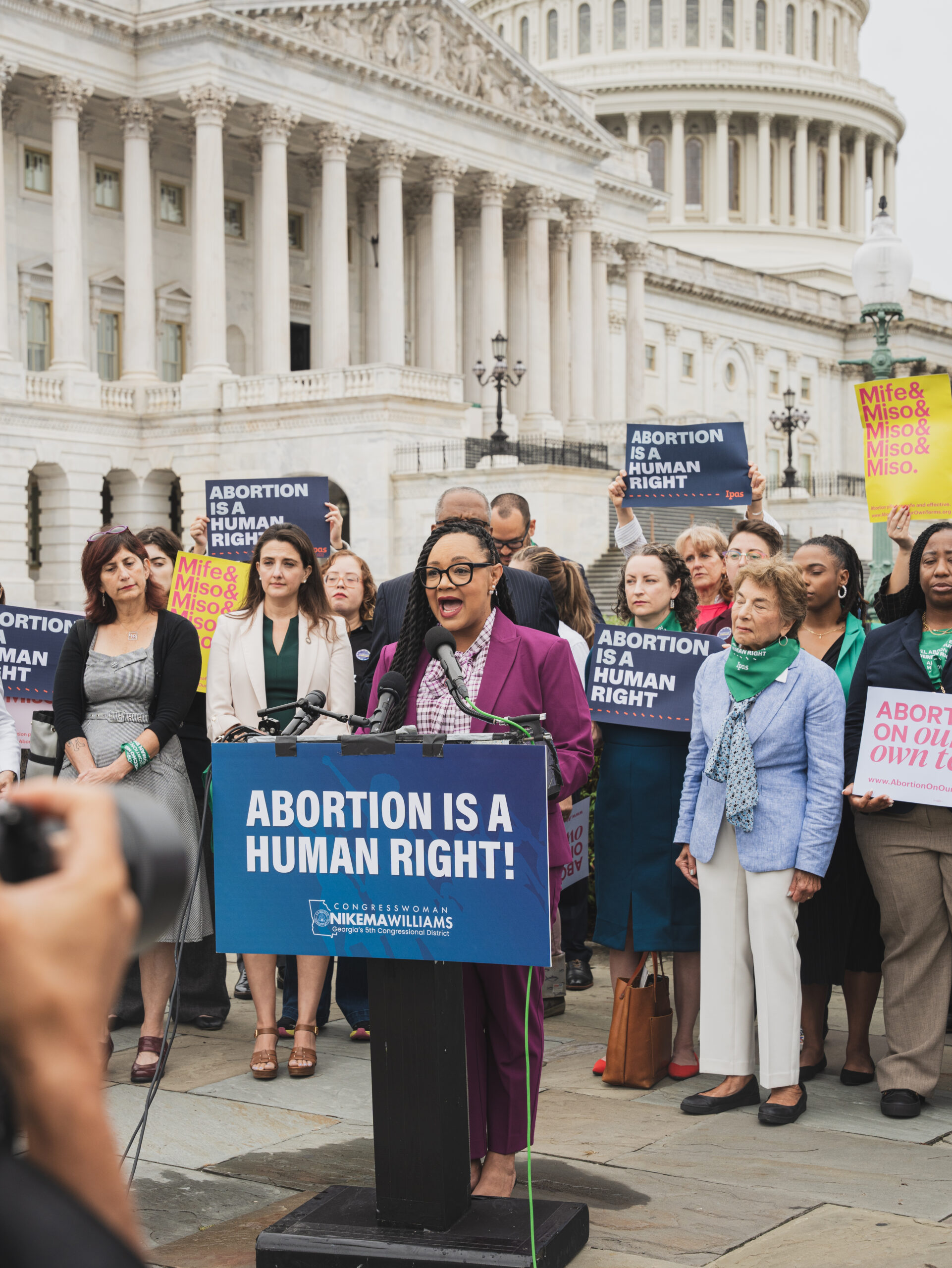 Congresswoman Nikema Williams Introduces Resolution Declaring Abortion ...