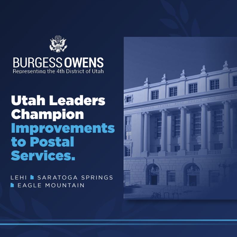 Utah Leaders Champion Improvements to Local Postal Services