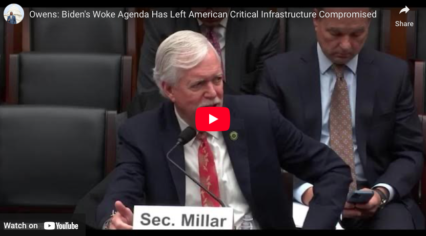 WATCH: Biden's Woke Agenda Has Left American Critical Infrastructure ...