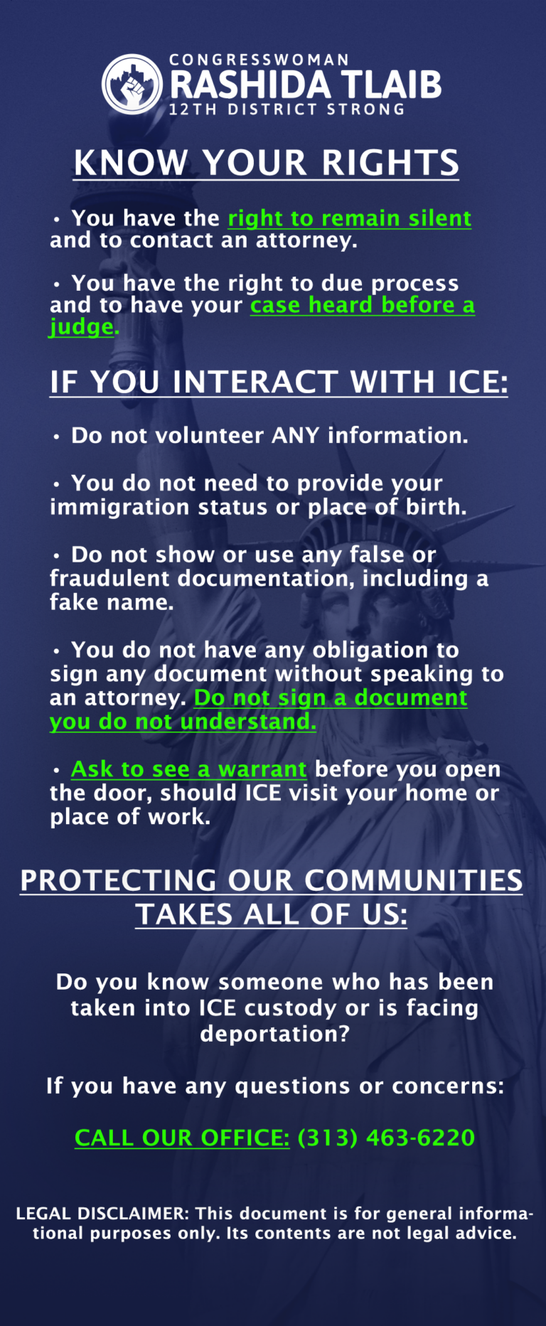 Know Your Rights: Immigration