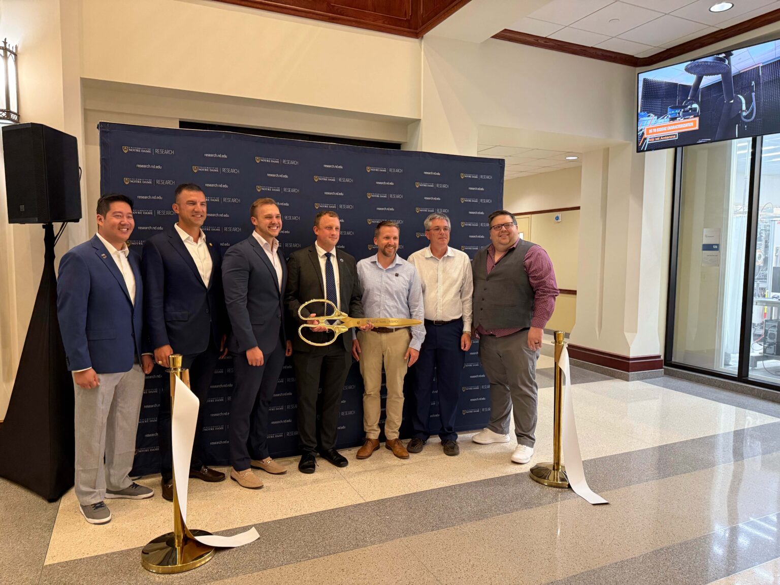 Rep. Yakym Celebrates Notre Dame Expansion for Innovation