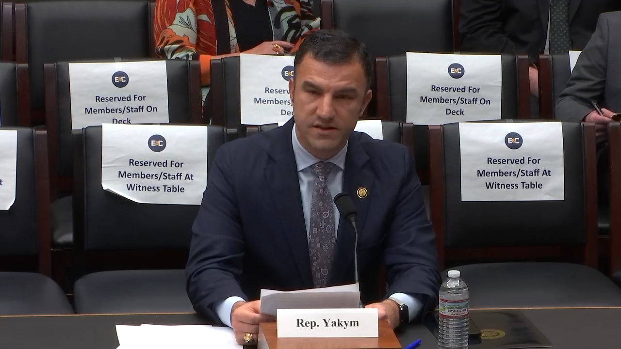 Yakym Testifies in Support of the Baby Observation Act to Expand ...