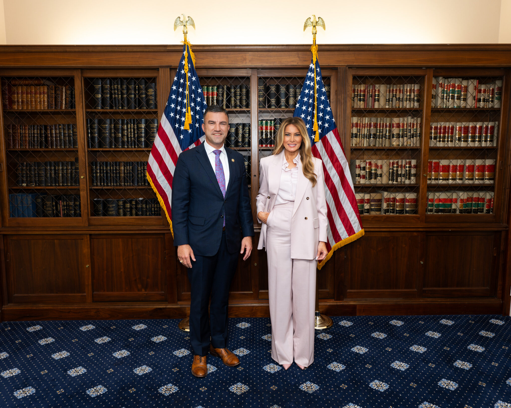 Rep. Yakym, First Lady Melania Trump Discuss Foster Care Initiatives